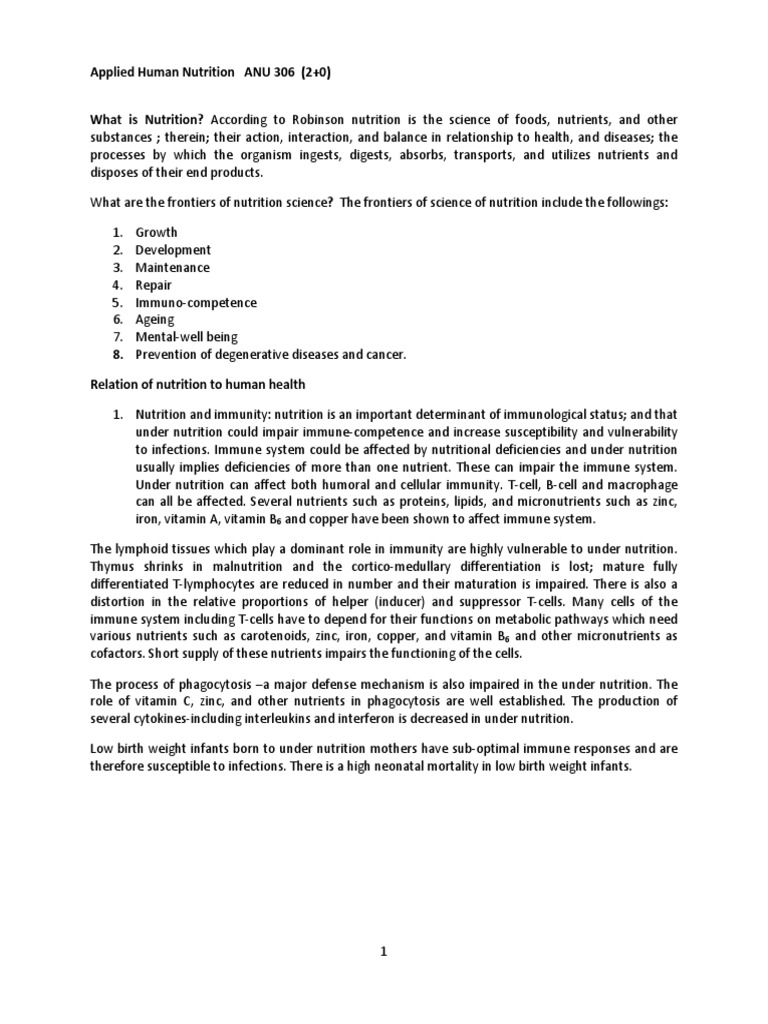 Applied Human Nutrition PDF | PDF | Dietary Fiber | Diet & Nutrition