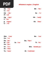 Alfabet Fonetik Internasional | PDF