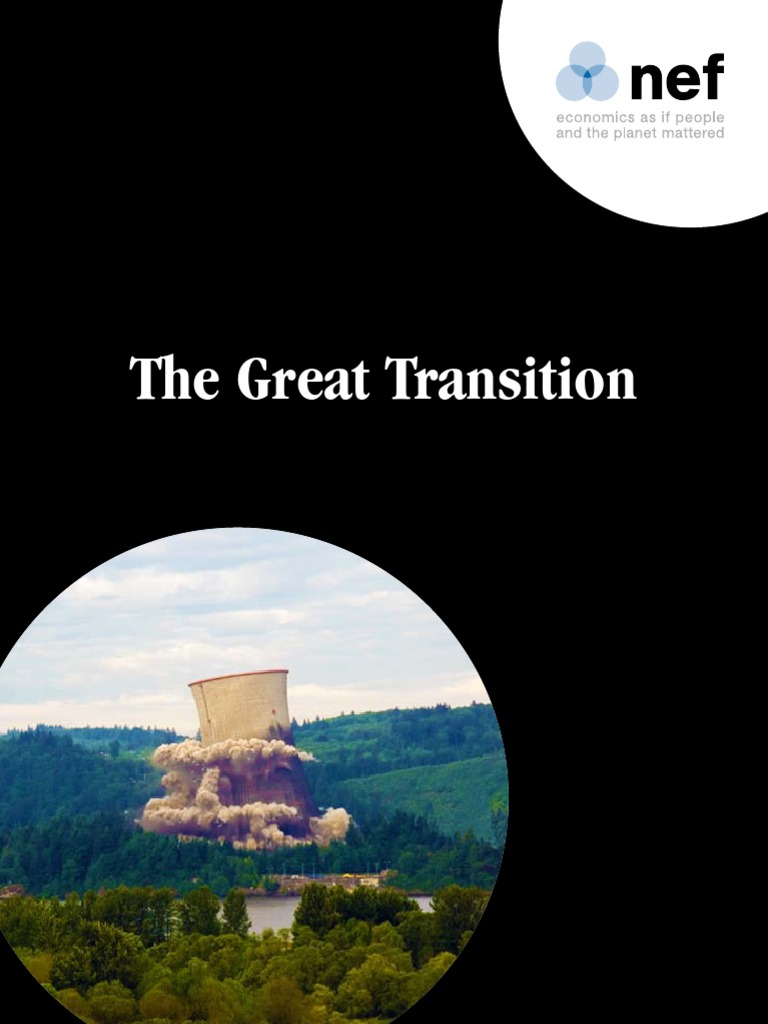 The Great Transition New Economic Foundation | PDF
