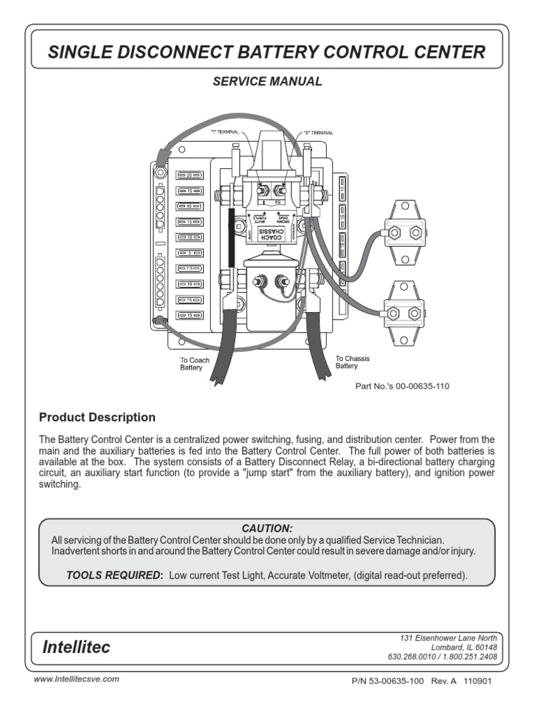Intellitec Battery Control Center Manual | PDF | Science & Mathematics ...
