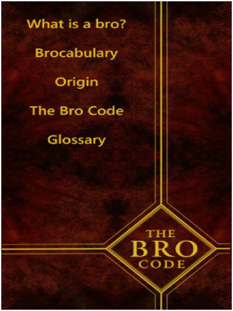 The Bro Code | PDF | Rama | Religion And Belief