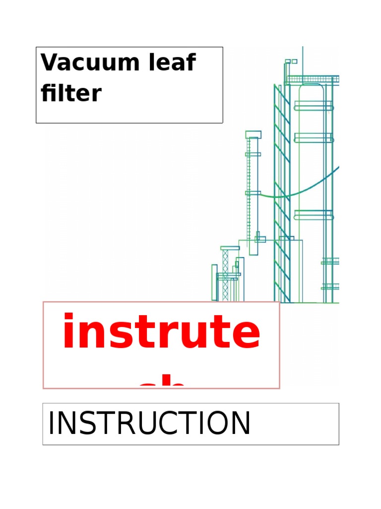 Vacuum Leaf Filter | PDF | Filtration | Vacuum