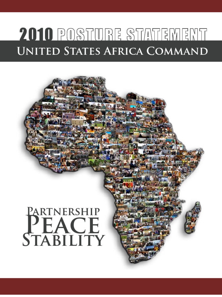 2010 U.S.Africa Command Posture Statement | PDF | Military | National ...