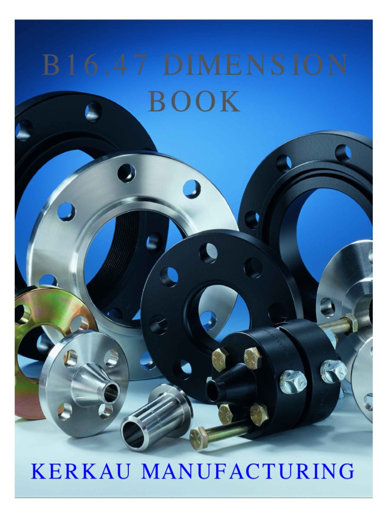 Dimension Book for Flanges | Pipe (Fluid Conveyance) | Metalworking