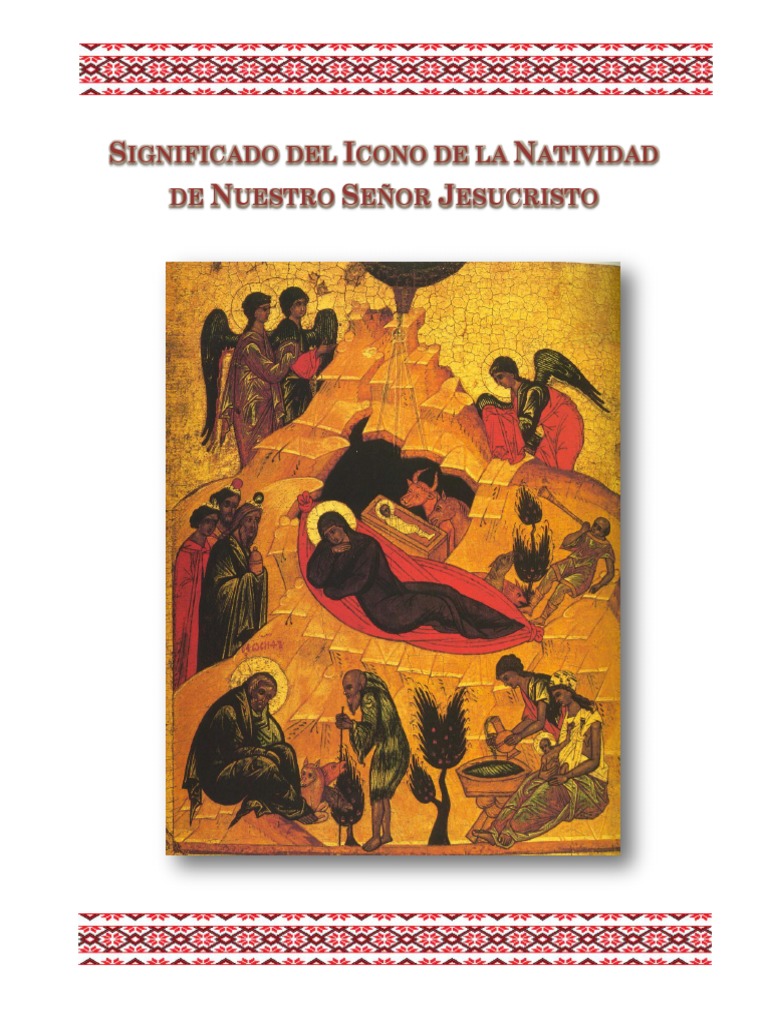 Significado del Icono de la Natividad | PDF | Cristo (título) | María ...