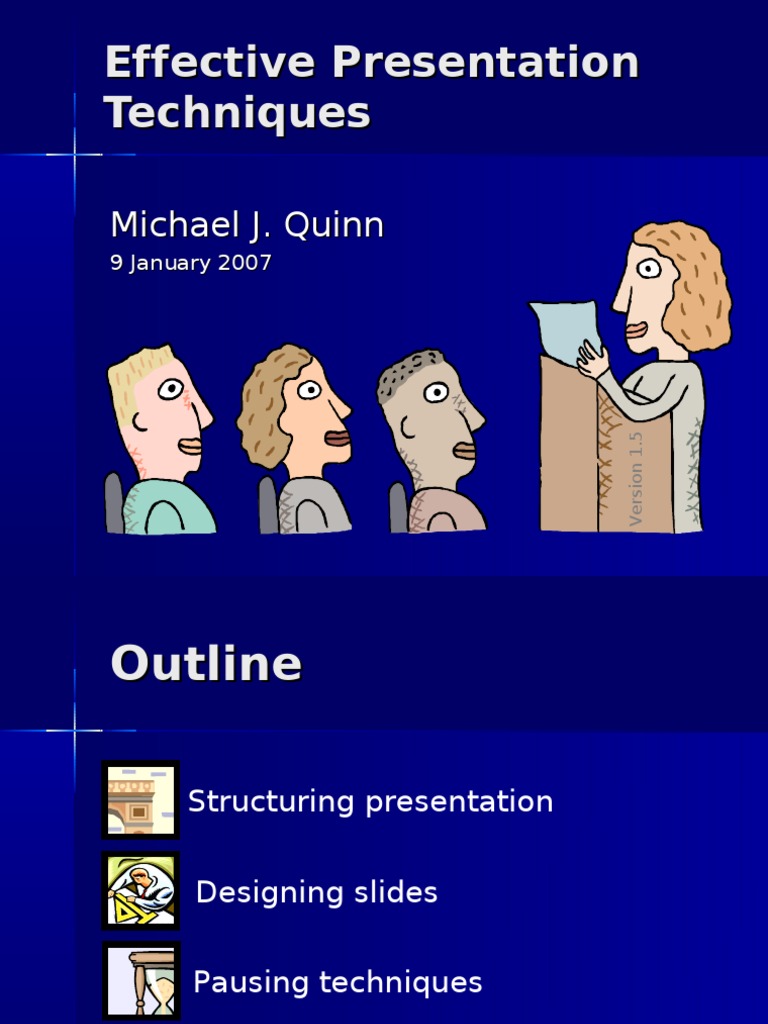 Effective Presentation Techniques Pdf Parallel Computing Central