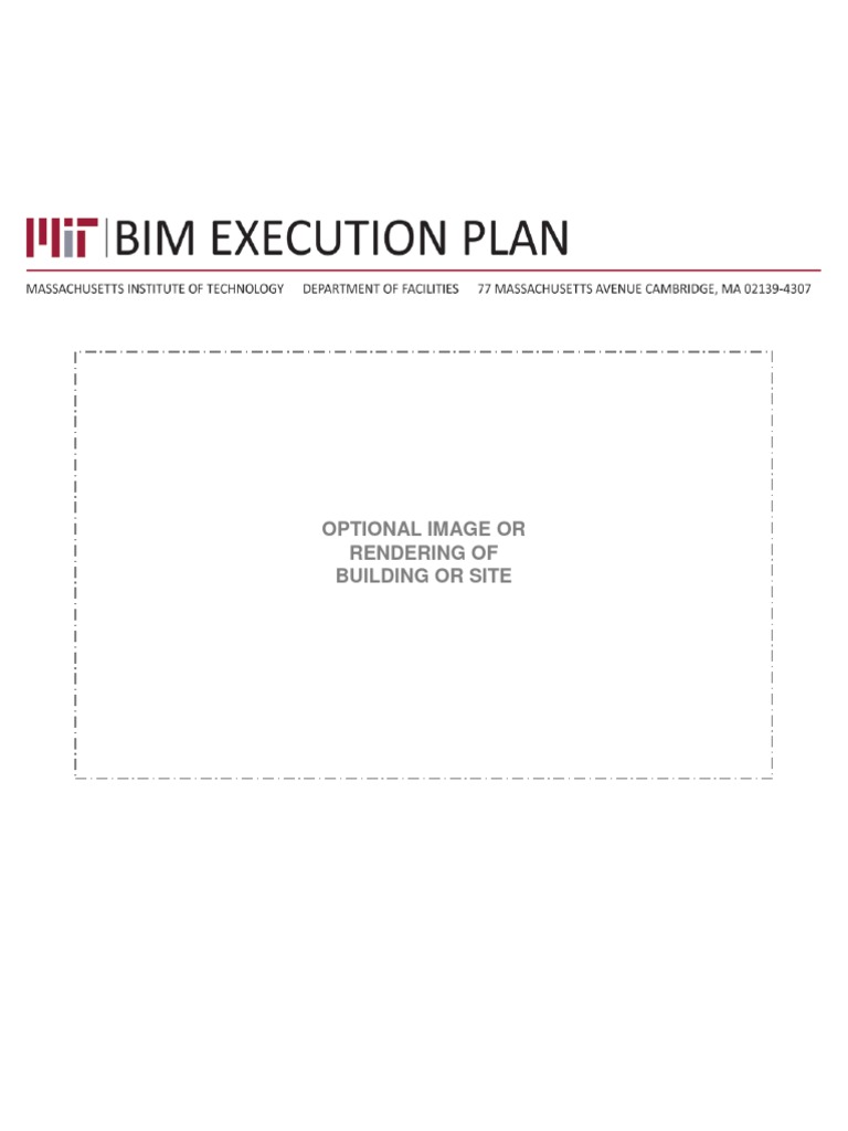 MIT BIM Execution Plan | PDF | Building Information Modeling | Autodesk ...