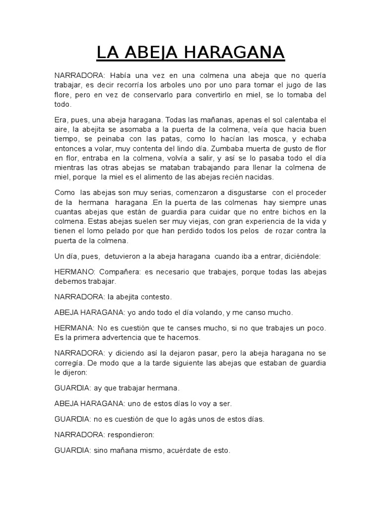 La Abeja Aragana Pdf Colmena Abejas