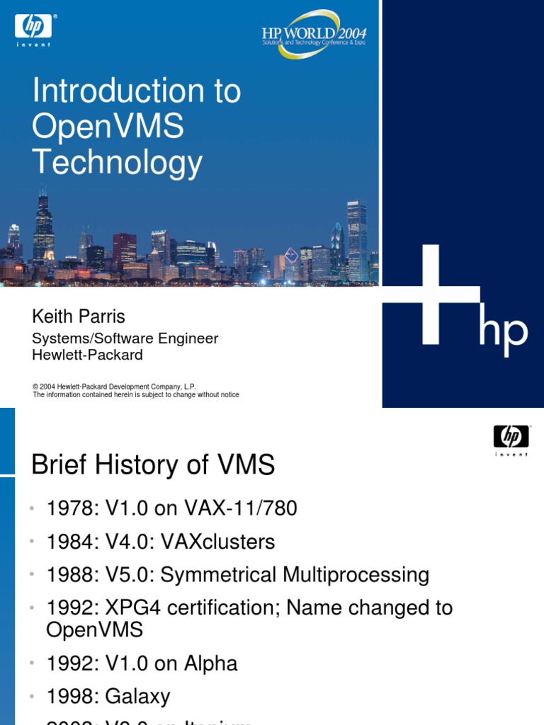 Open Vms | Download Free PDF | Computer Cluster | Computer Architecture