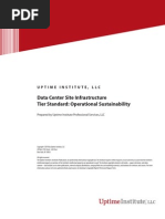 Uptime Institute - Tier Standards | PDF | Data Center | Sustainability