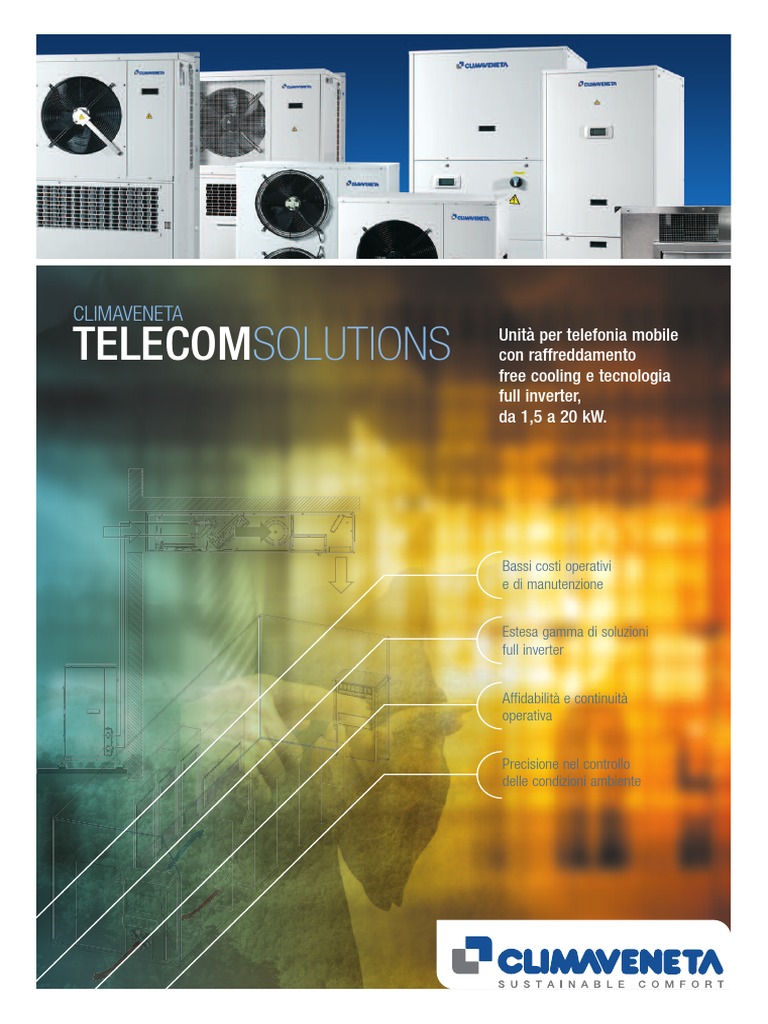 Climaveneta-TELECOM SOLUTIONS | PDF