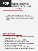 FEMA 1999: Key Concepts and Regulations | PDF | Reserve Bank Of India ...