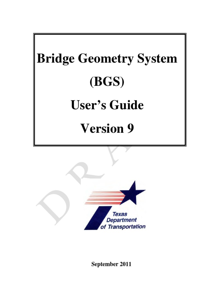 BGS Users Guide | PDF | Parameter (Computer Programming) | Command Line ...