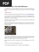 Joint Efficiency | PDF