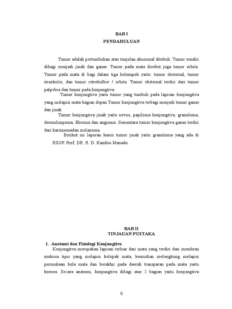 Lapkas Mata Granuloma | PDF