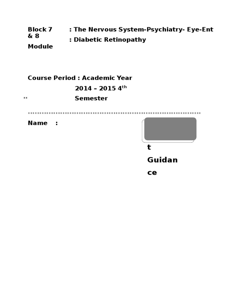 Diabetic Retinopathy Overview and Management | PDF | Retina | Diabetes ...