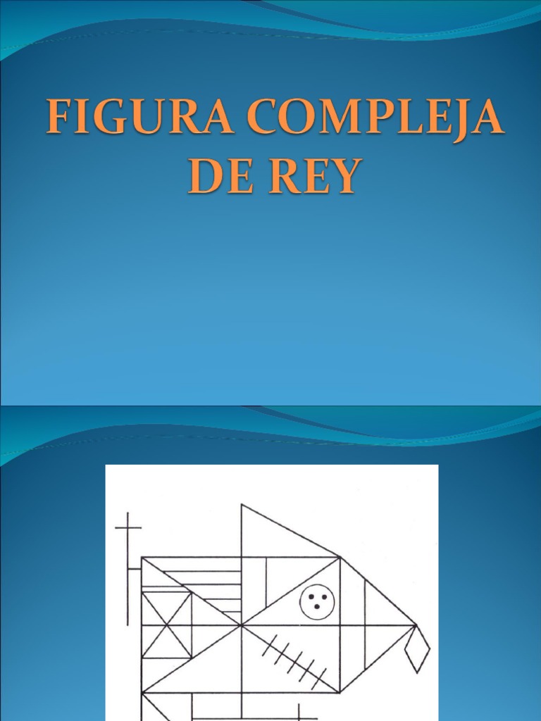 Figura Compleja de Rey | Cociente de inteligencia | Memoria | Prueba ...