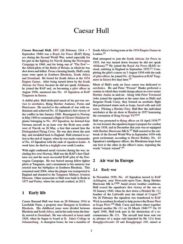 Caesar Hull: 2 Air War in Europe | PDF | Aircraft | Military Aviation