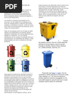 Código de Colores para Reciclaje | PDF | Residuos | Reciclaje