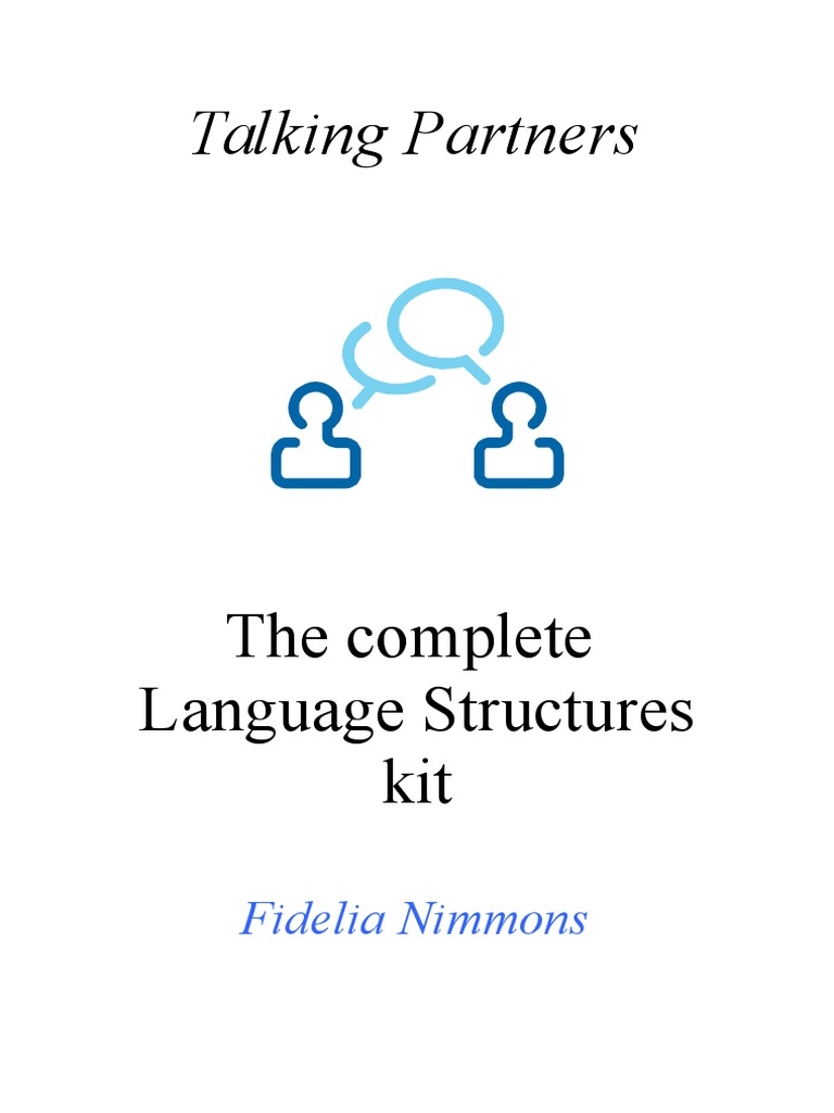 Talking Partners: The Complete Language Structures Kit | PDF | Pronoun ...