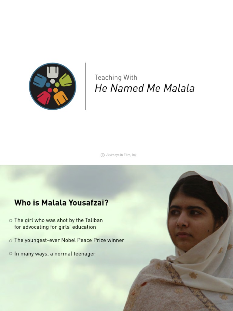 Teaching Resources for He Named Me Malala | PDF | Malala Yousafzai ...
