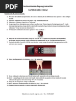 Códigos y configuración del ISEL X-59S | PDF | Control remoto ...