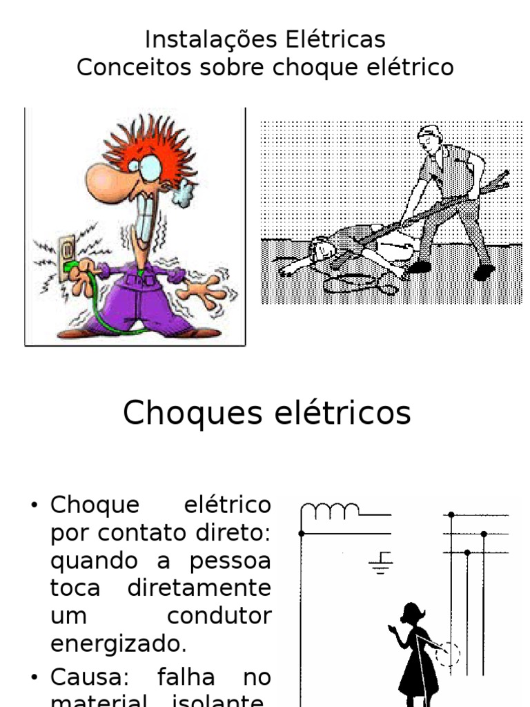 Conceitos Sobre Choque Elétrico | PDF | Choque elétrico | Eletricidade