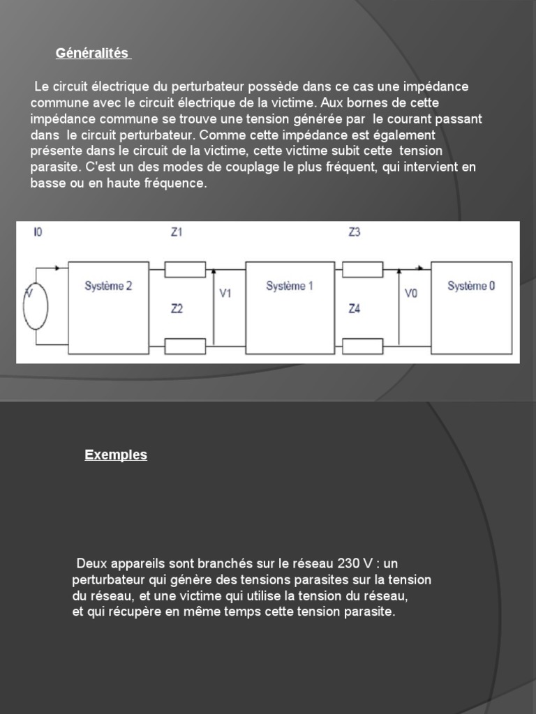 Couplage Par Impedance Commune | PDF