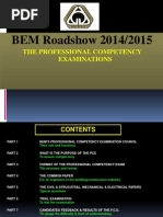 BEM Form A4 Submission - Statement of Practical Experience - Sample ...
