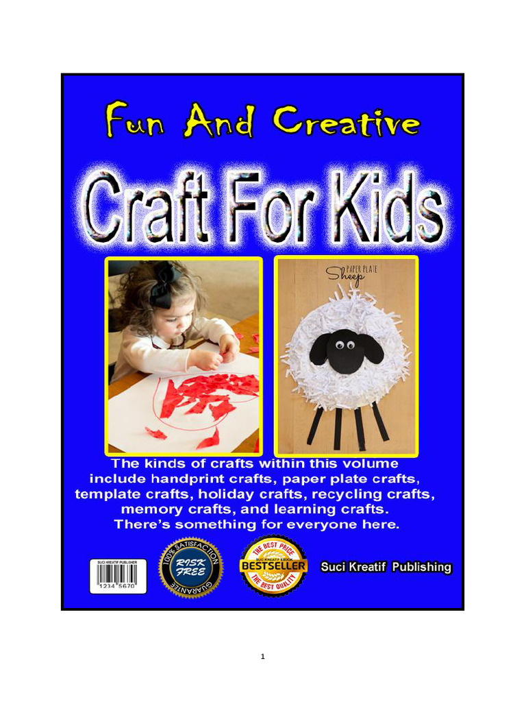 Little Kids Craft Book | PDF | Paint | Paper