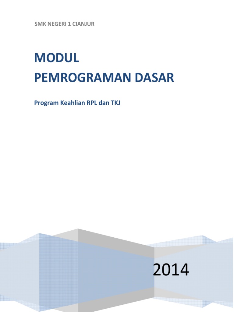RPL Pemrograman Dasar | PDF