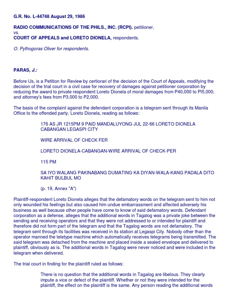 Obli Con - Article 1172 PDF | PDF | Negligence | Payments