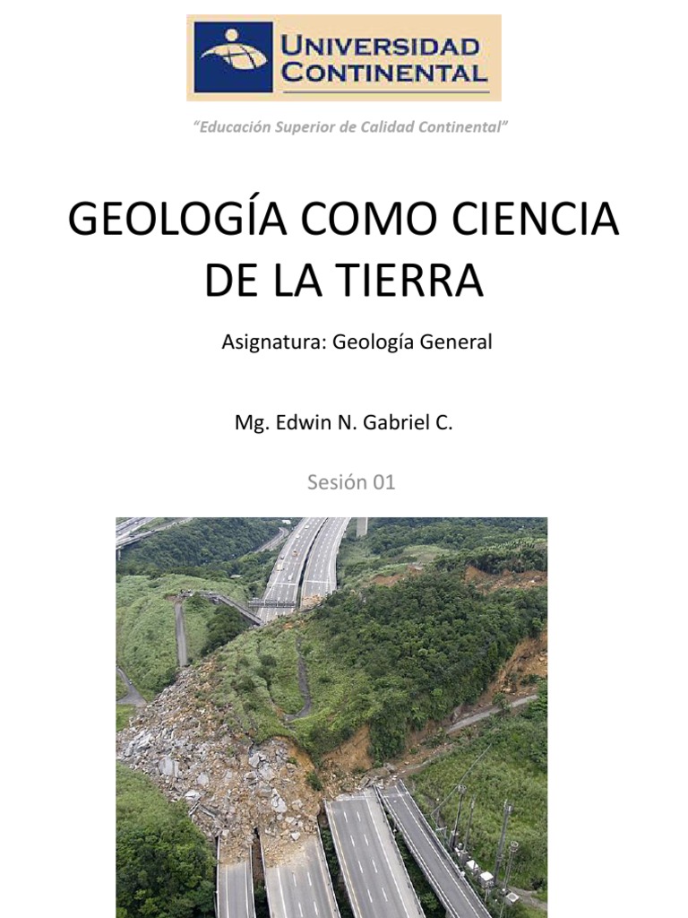 Geología y Evolución Histórica | Geología | Ciencias fisicas