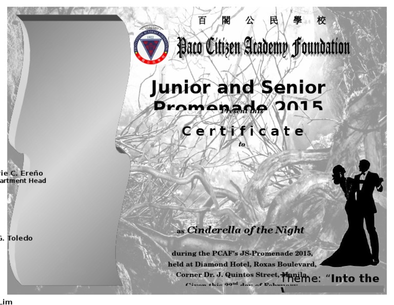 JS Prom Cinderella | PDF | Home & Garden