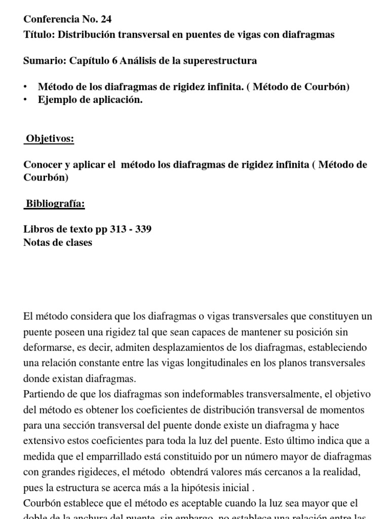 Método de Courbon | PDF