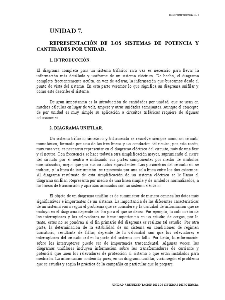 Unidad U7 E3 | PDF | Transformador | Impedancia eléctrica