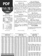 GO Transit - Bus & Train Schedules | PDF | Fare | Passenger Rail Transport
