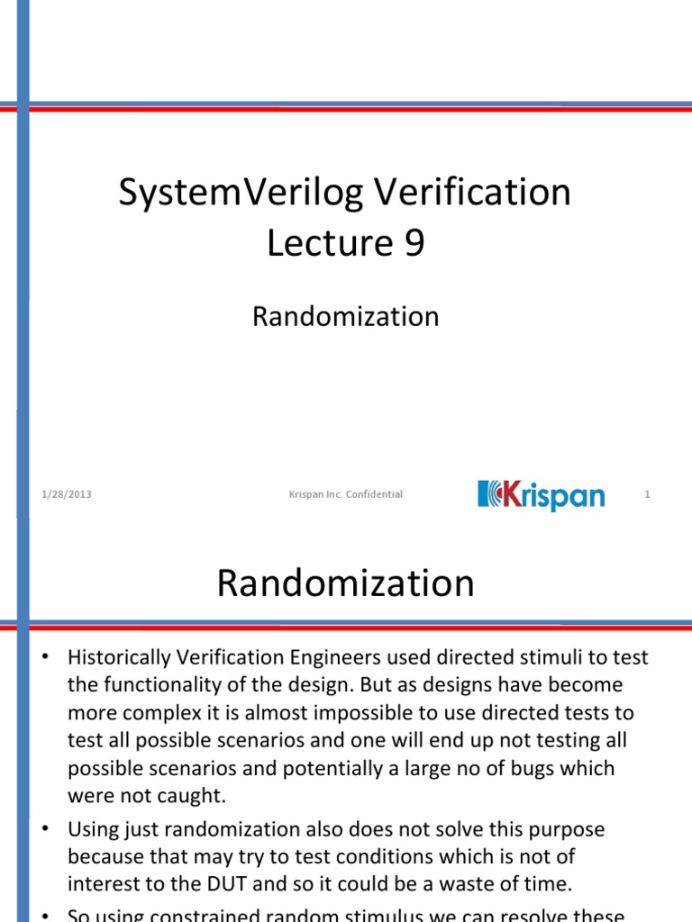Randomization Pdf Network Packet Inheritance Object Oriented Programming