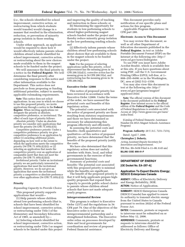 Notice: Electricity Export and Import Authorizations, Permits, Etc ...