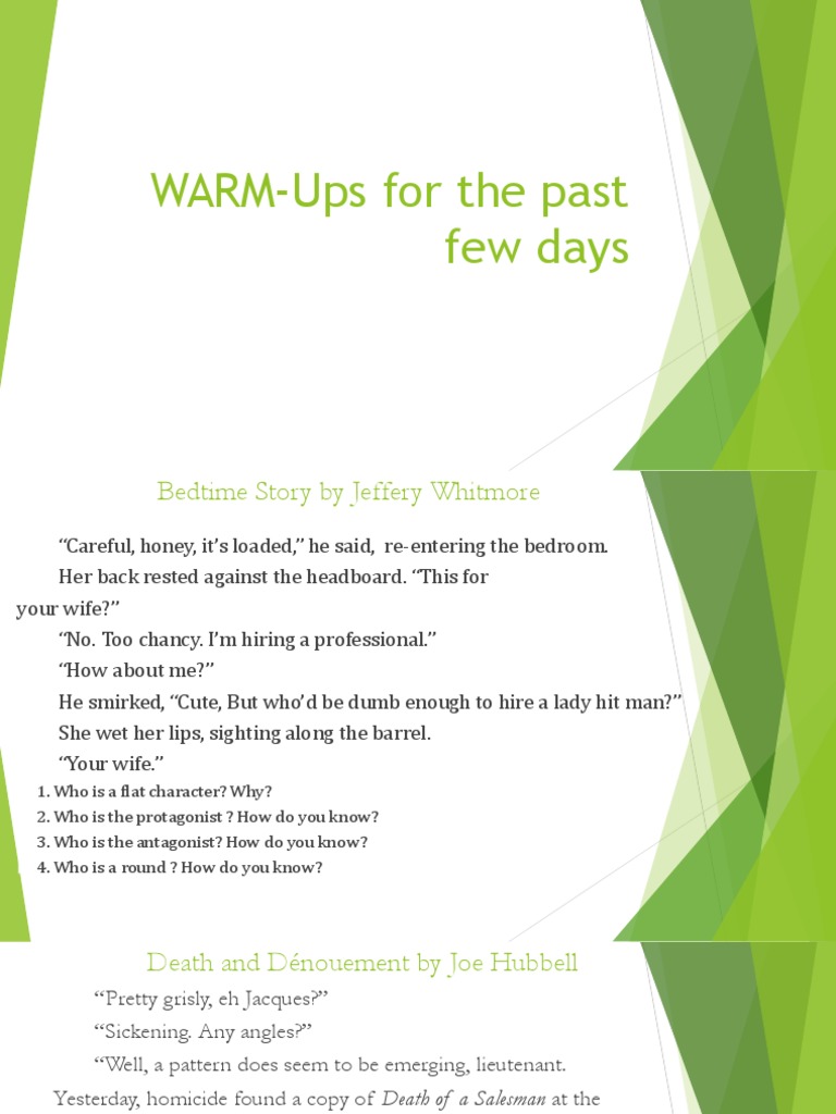 Warm Ups Pdf