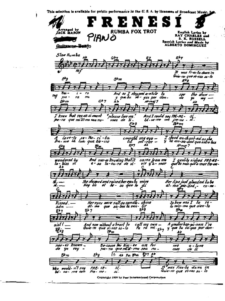 Frenesí | PDF