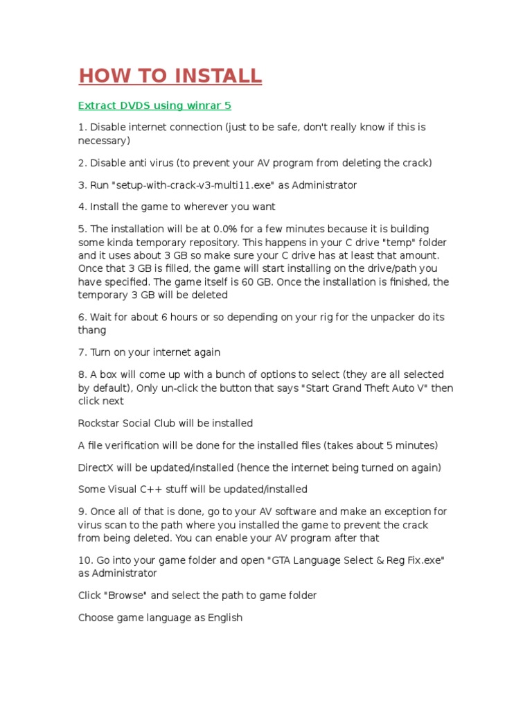 How To Install | PDF | 64 Bit Computing | Windows Vista