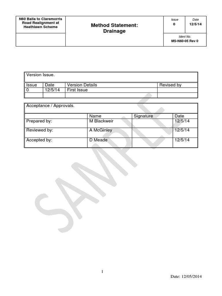 1e. MS 05 Drainage | PDF | Home & Garden