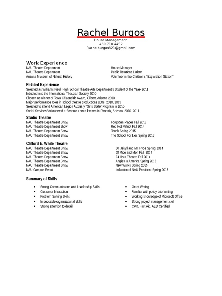 Resume2 1 | PDF