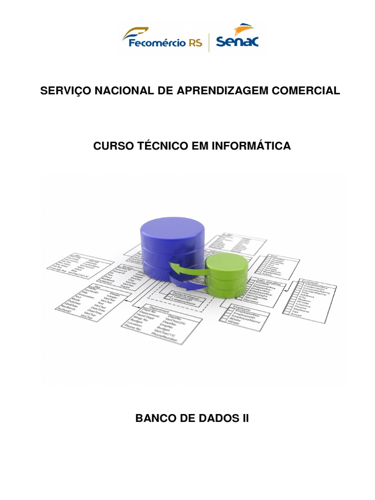 Banco de Dados II | PDF | SQL | Bancos de dados