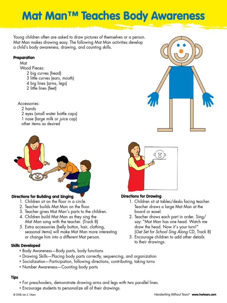 Mat Man Activities | PDF