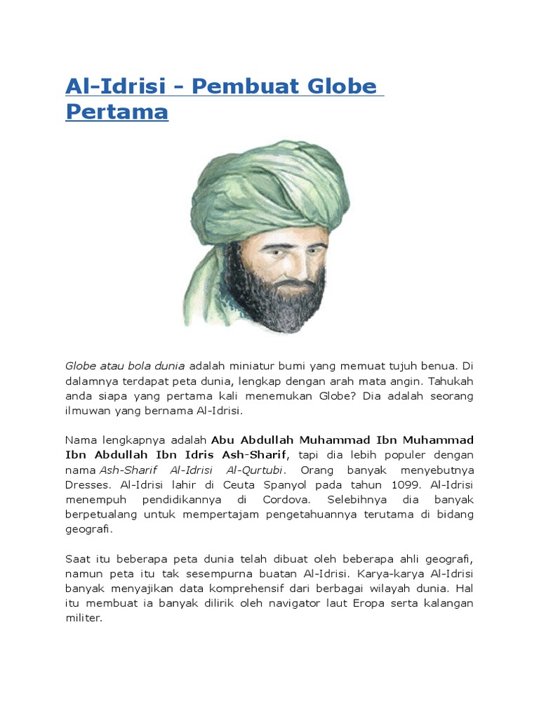 Al Idrisi | PDF