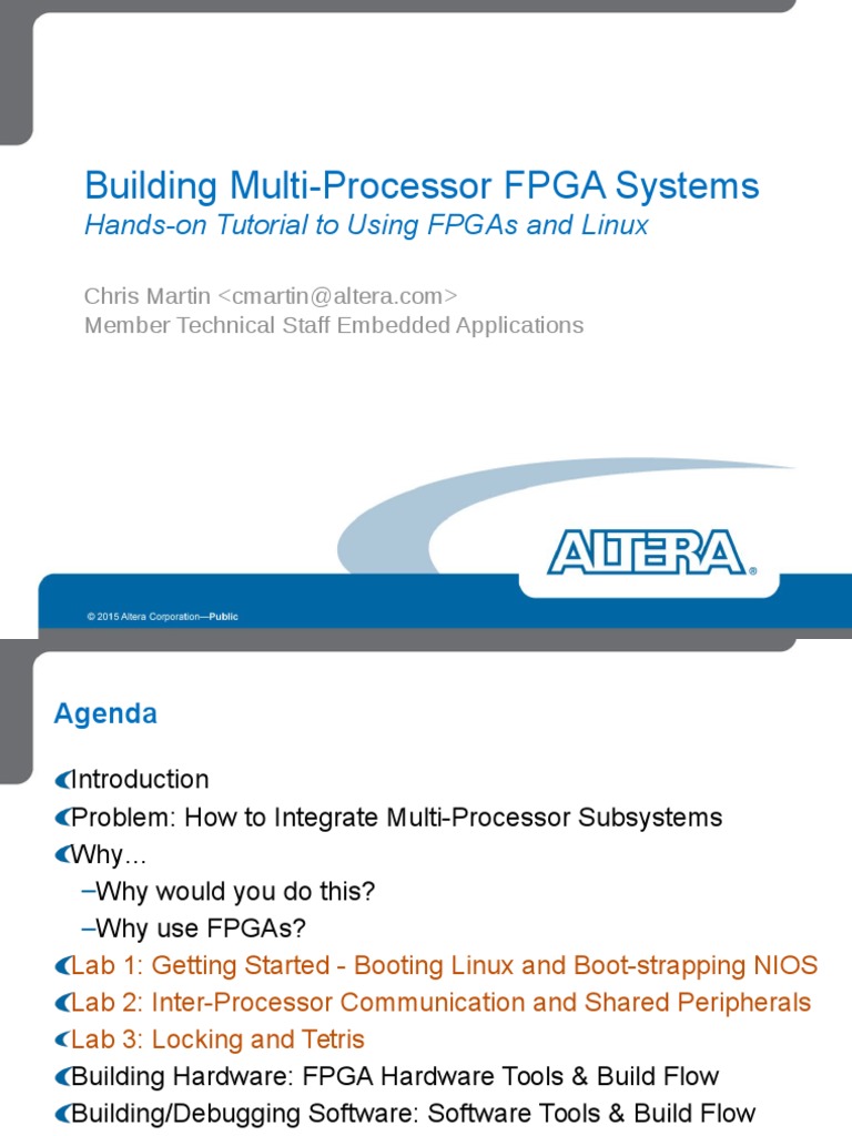 Elc Multiprocessor Fpga Linux Pdf Field Programmable Gate Array System On A Chip