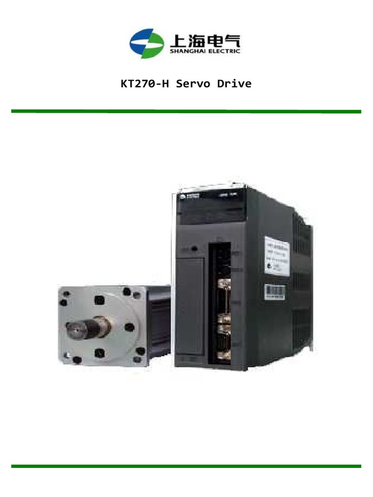 Servo Drive - KT Series | PDF | Servomechanism | Feedback