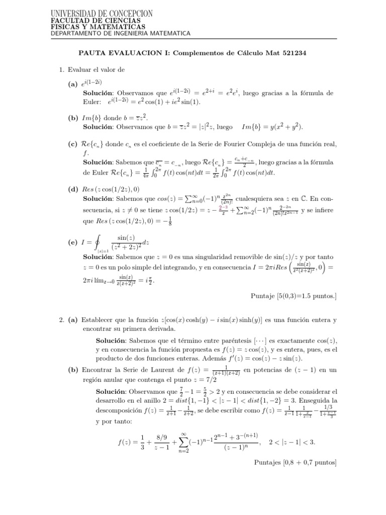 Ejercicios Complemento Calculo | PDF | Análisis matemático | Objetos ...